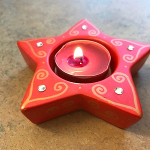 Star Tealight Holder - Etsy