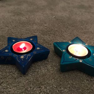 Star Tealight Holder - Etsy