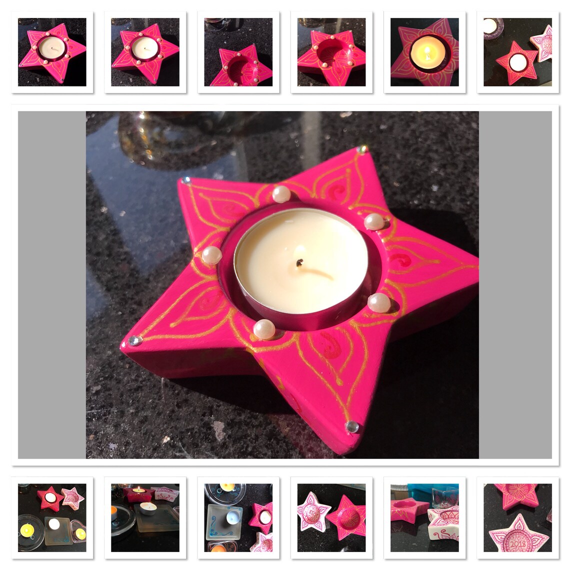Star Tealight Holder - Etsy