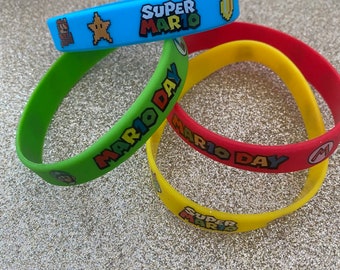 Super Mario Luigi Princess Peach All Seed Beaded Bracelets - Etsy