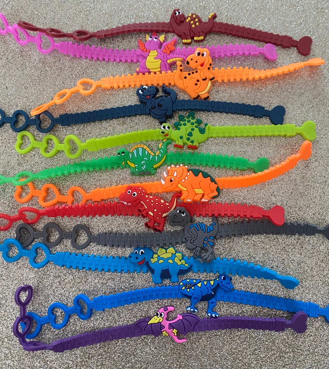 Soft Rubber Dinosaur Bracelets Rakhi - Etsy