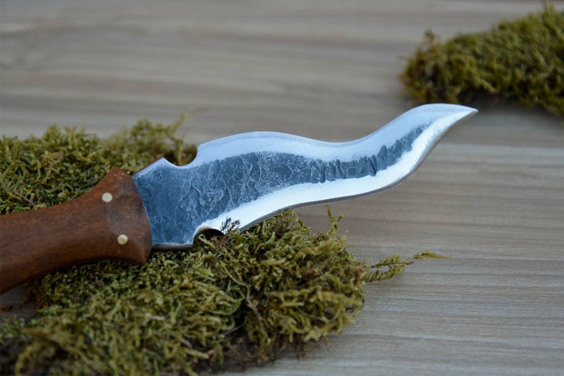 Handmade Ritual Dagger, Forged Kriss Dagger, Fantasy Knife - Etsy