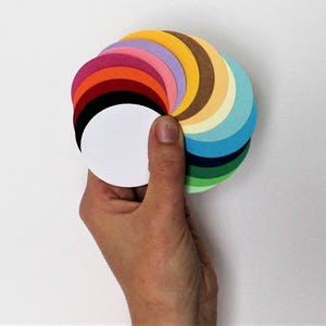 Design Your Own Bespoke Colour Paper Garland. Nursery Garland | Baby ...