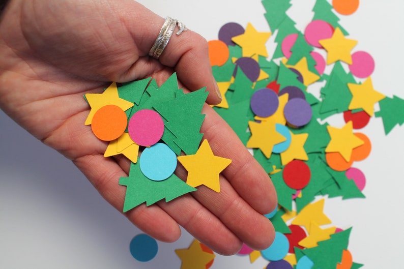 Merry Christmas Colourful Garland | Non-traditional Bright Coloured ...