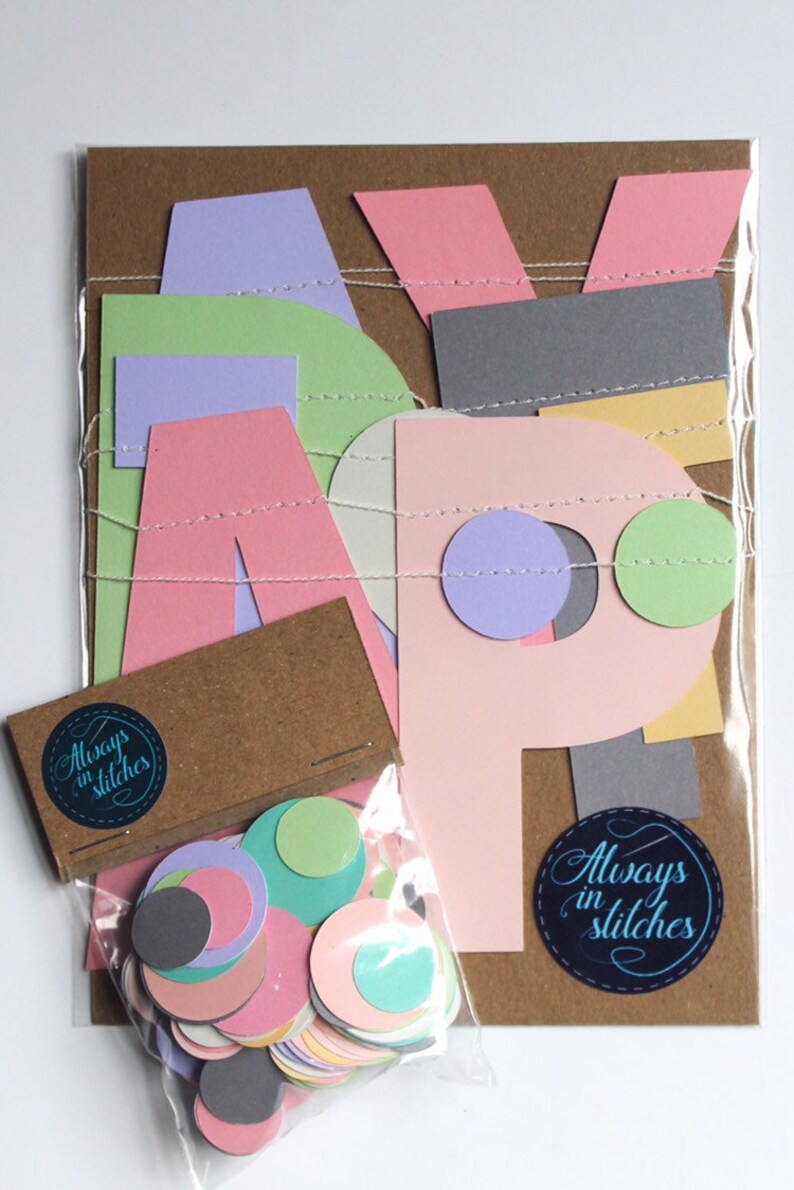 Pastel Coloured Confetti Dots. Custom Funfetti Table Sprinkles. Pick ...