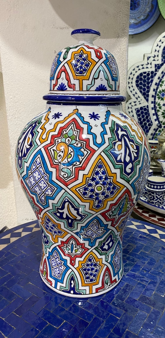 Home Décor Vases Moroccan Handmade Vase etna.com.pe