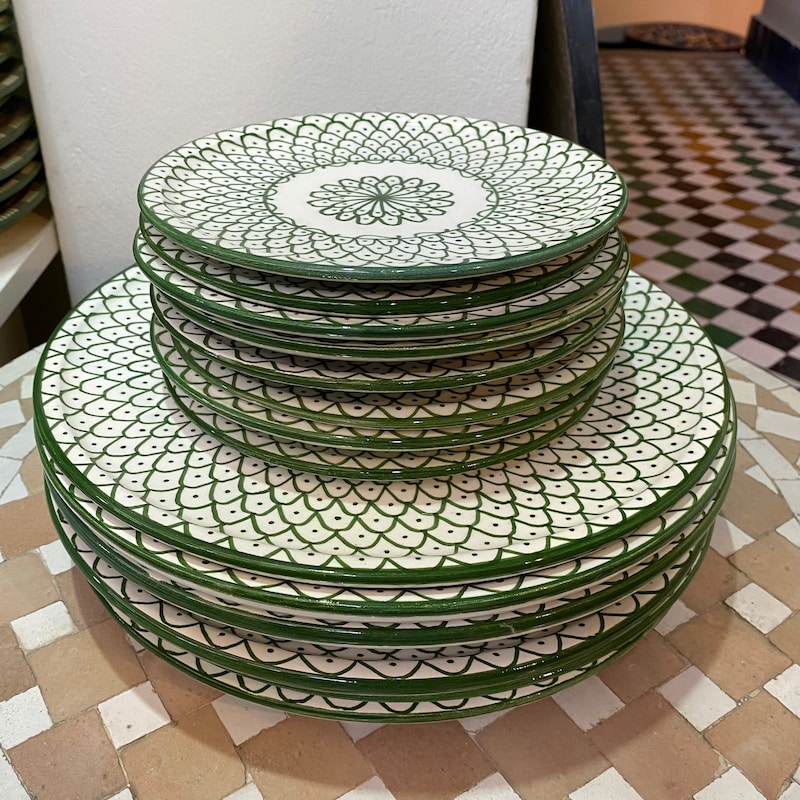 African Dinner Plate - Etsy