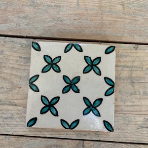 Authentic Handmade Moroccan Tiles: Hand-painted, Wood-fired Artistry - Etsy