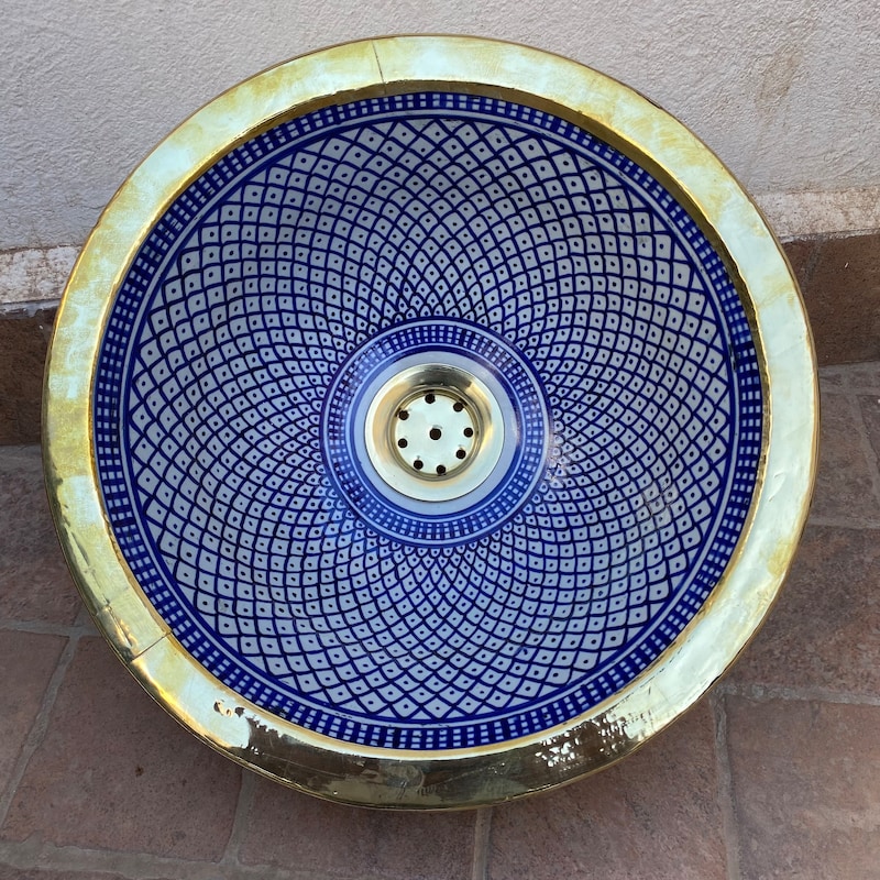 Ceramic Drop in Sink - Etsy