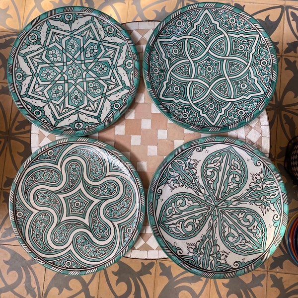 Moroccan Plates - Etsy