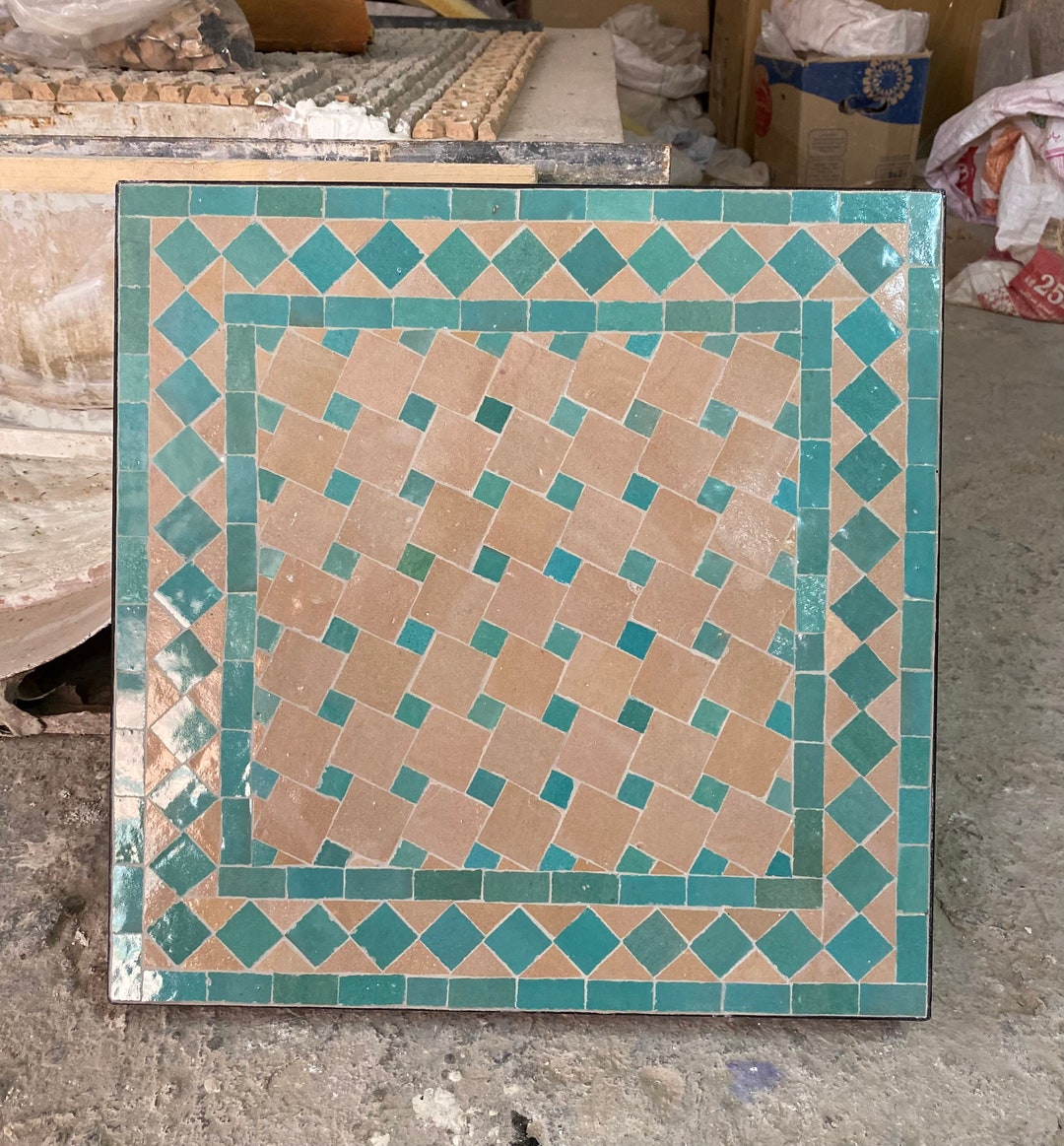 Dinning Table-mosaic Table-zelig Table-handmade Moroccan Mosaic Table ...