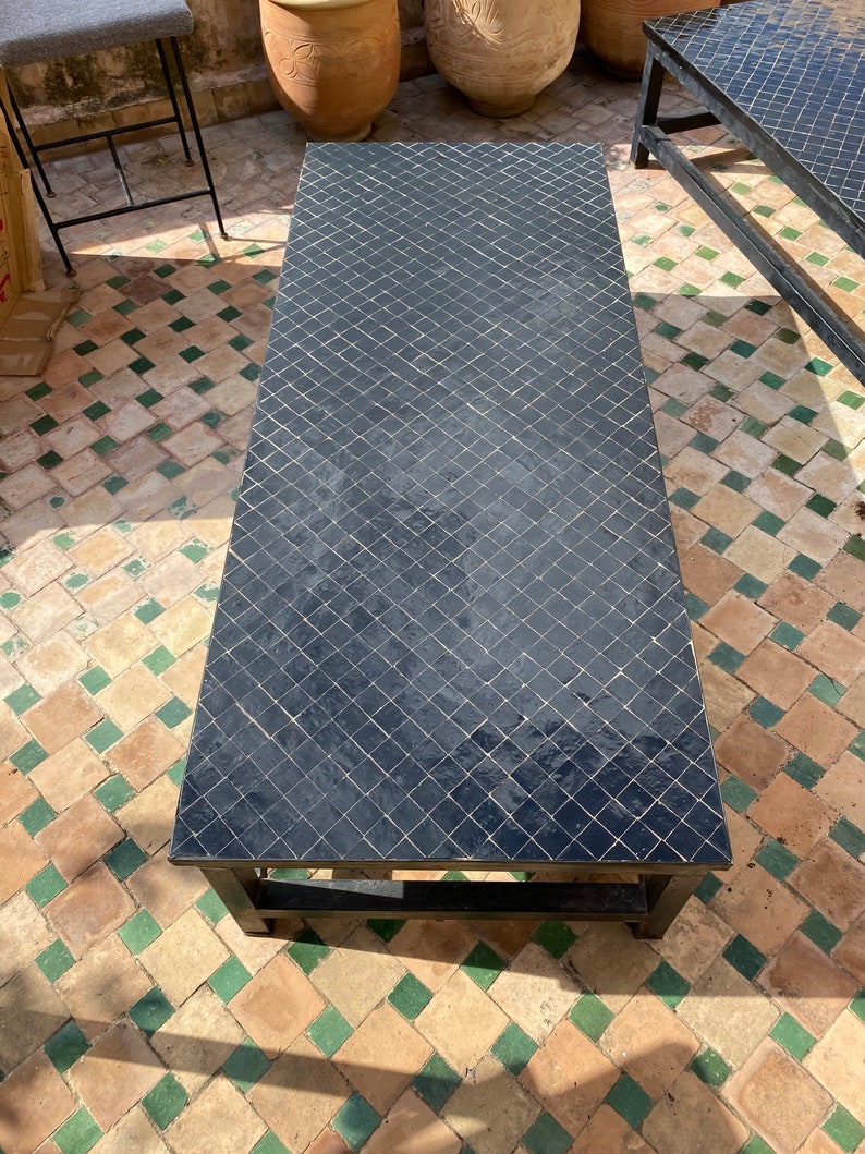 Dinning Table-mosaic Table-zelig Table-handmade Moroccan Mosaic Table ...