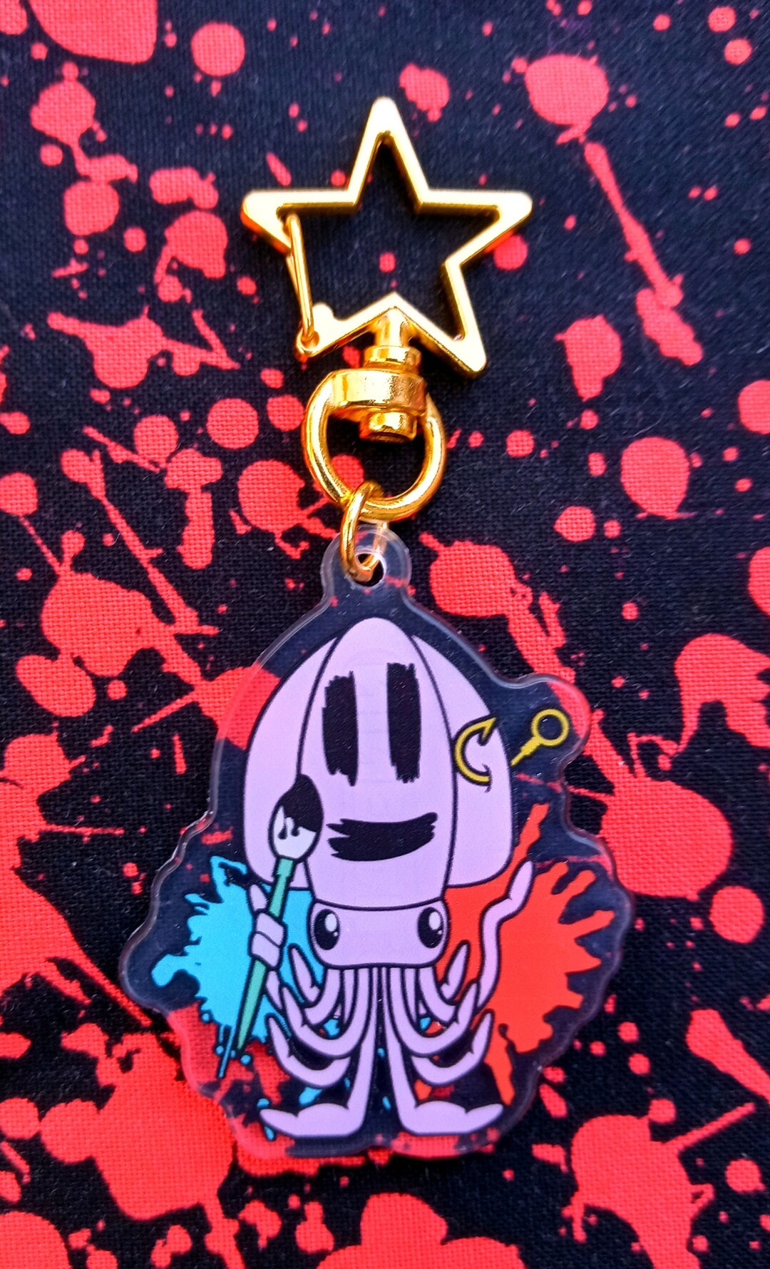 Ninetails "ikka Splat" Bag Charm | Japanese Mythology Inspired Giant ...