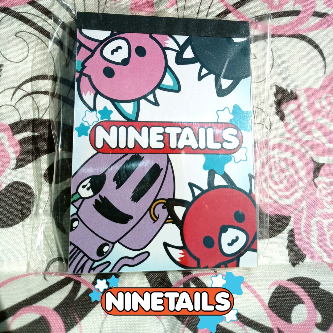 Nine Tail Fox and Friends Memo Pad | Japanese Mythology Inspired Kawaii ...