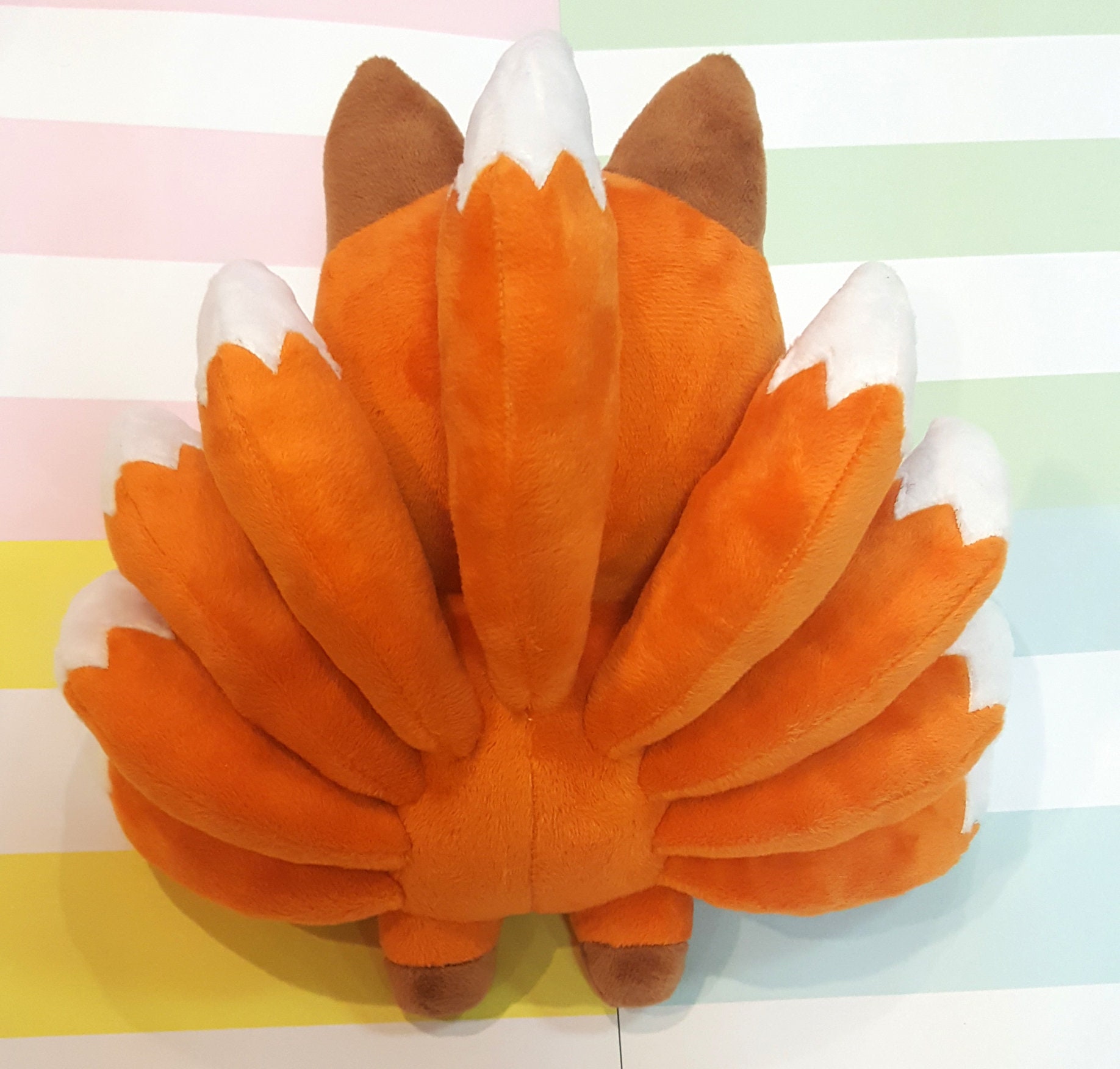 Ninetails kitsune Nine Tailed Fox Plush - Etsy Canada