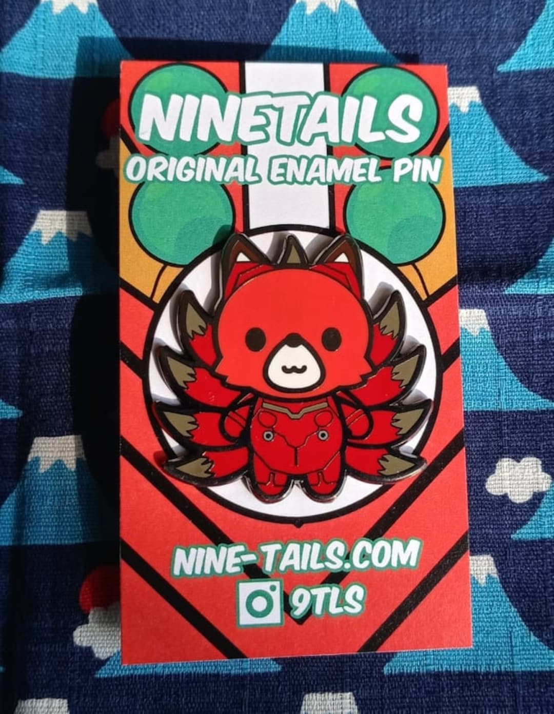 Mech Pilot Kitsune Hard Enamel Pin Nine Tailed Fox in Asuka Cosplay by ...