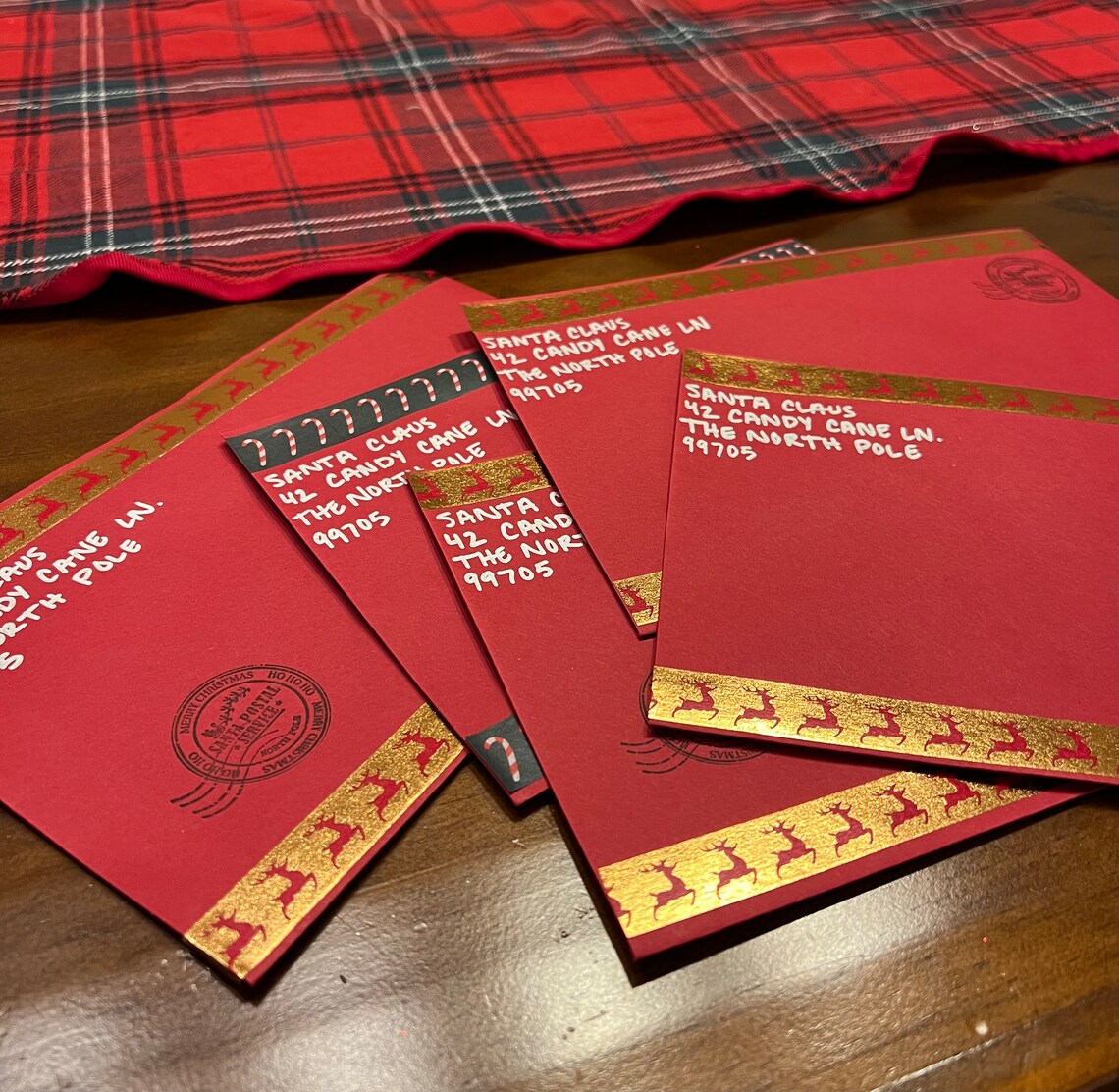 Santa Writes Back: Handwritten Response Letter From Santa Santa Letter ...