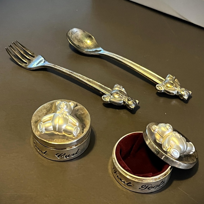 First Tooth and Curl - Etsy