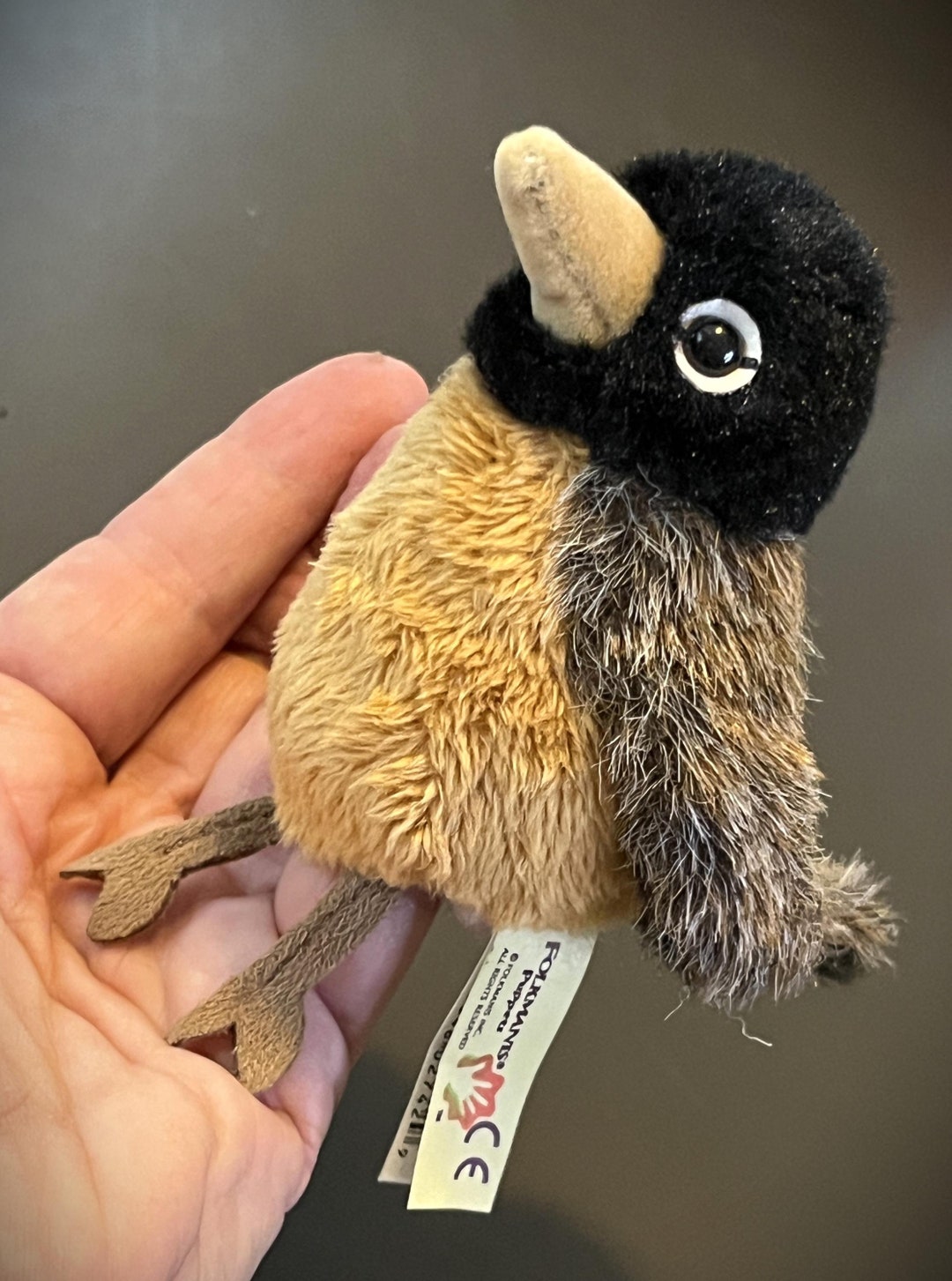 Folkmanis 'mini Robin' Finger Puppet. - Etsy