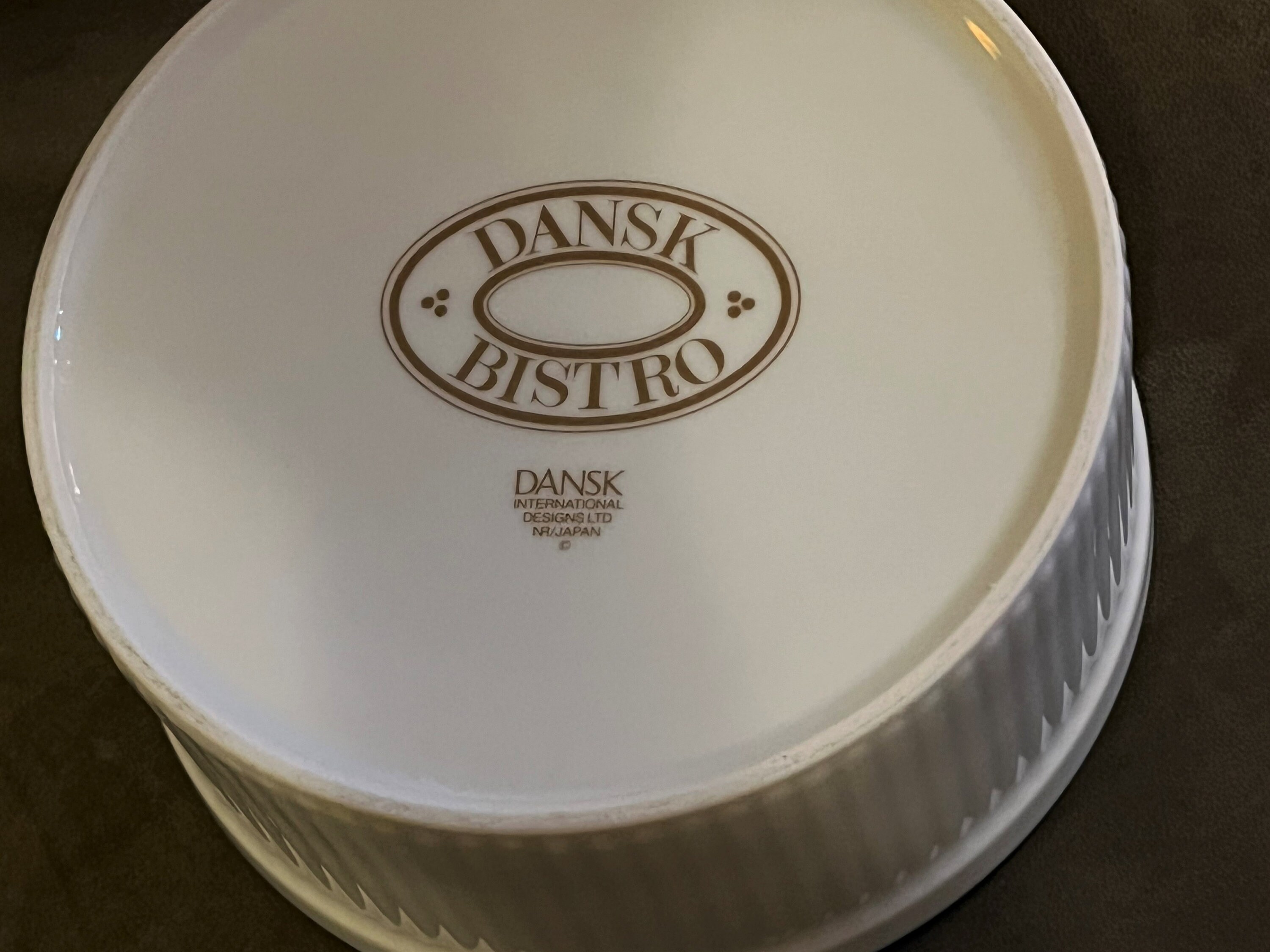 Cookware Vintage Dansk 6 Inch Souffle Bisserup White Baking Dish ...