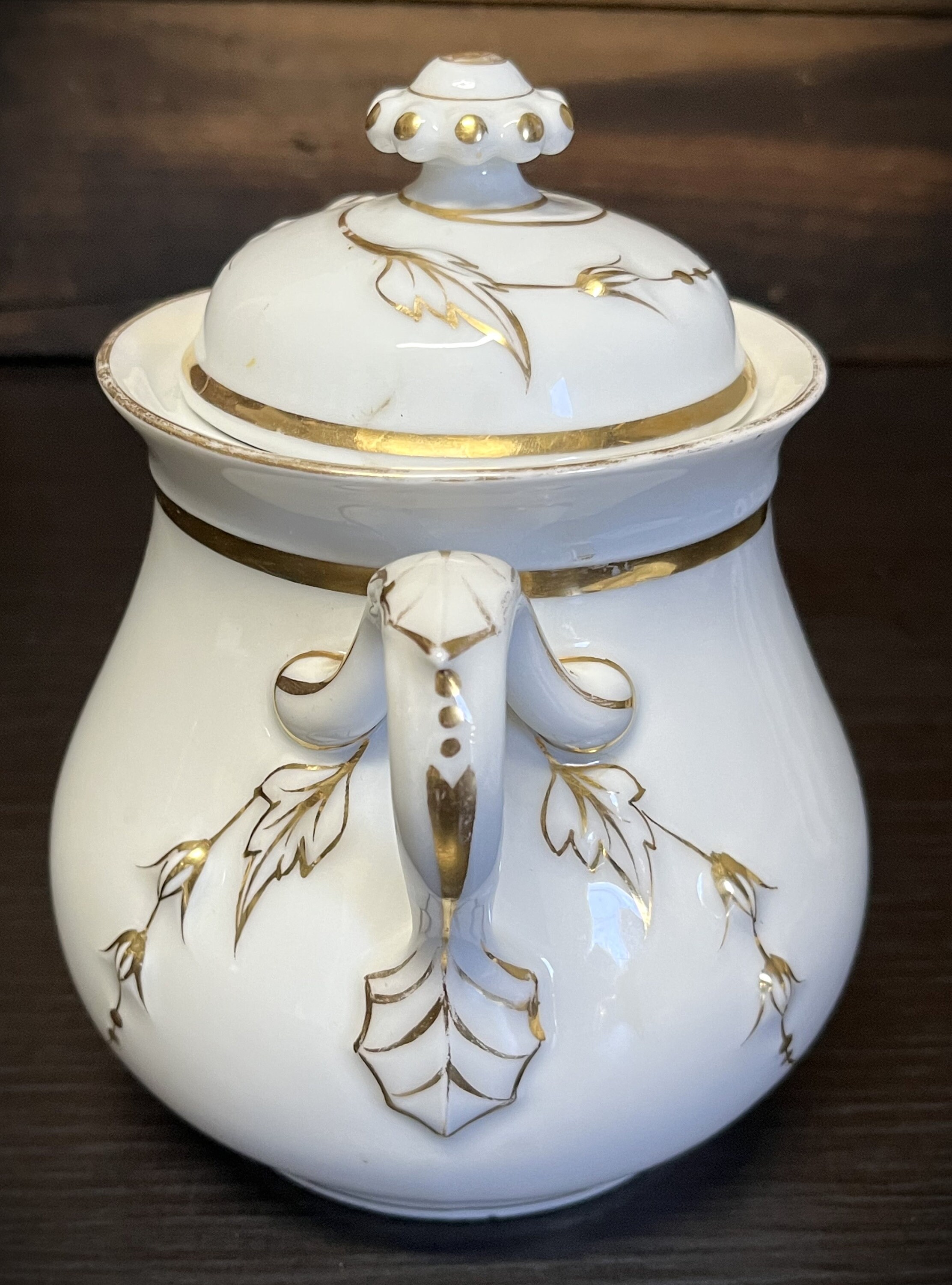 Charles Field Haviland Limoges Large Dual Handled Lidded Sugar - Etsy