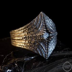 Silver Ancient Lords Ring Dark Fantasy Relic Series - Etsy