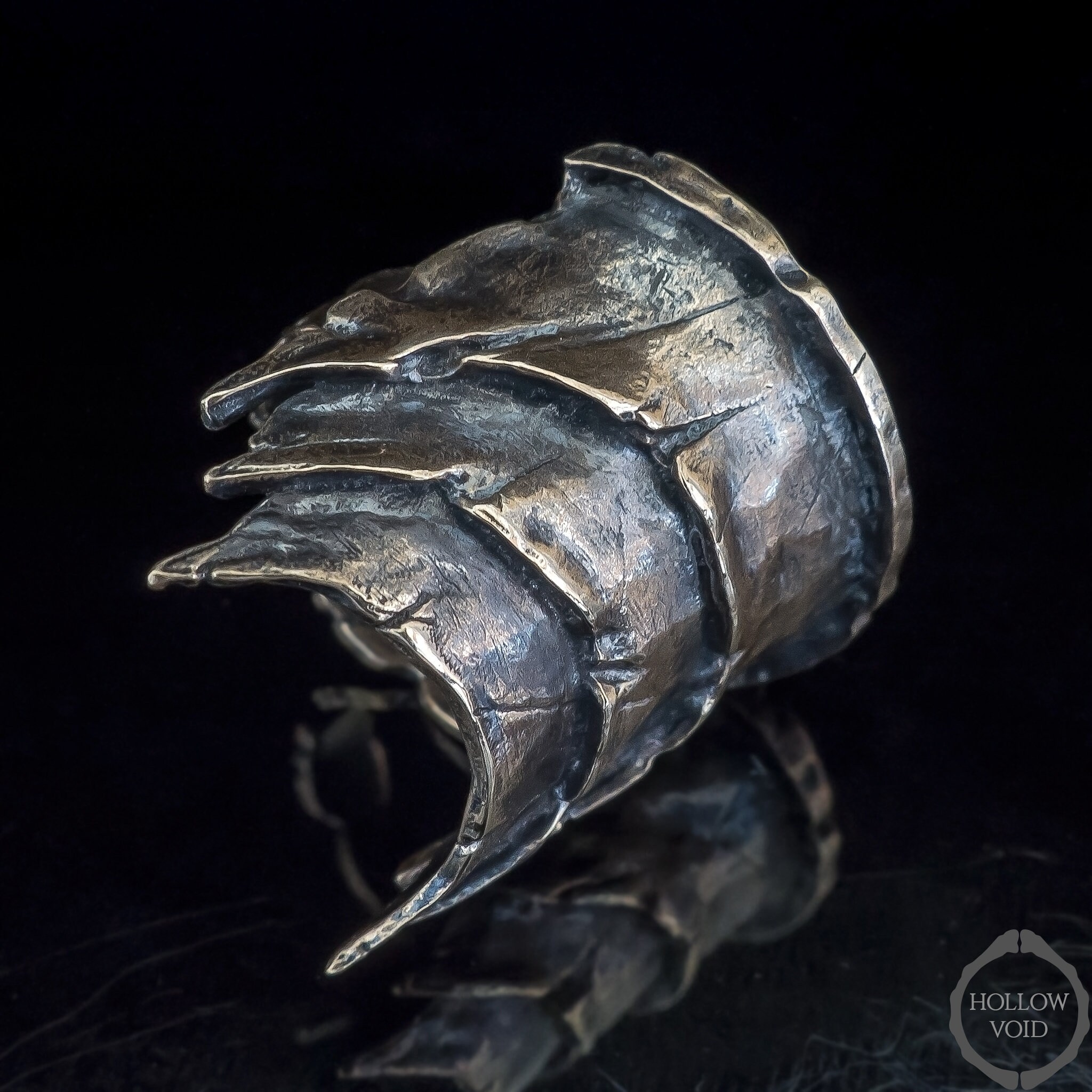 Dark Bronze Orc Armor Ring Size UK-Q / US-8.25 - Etsy