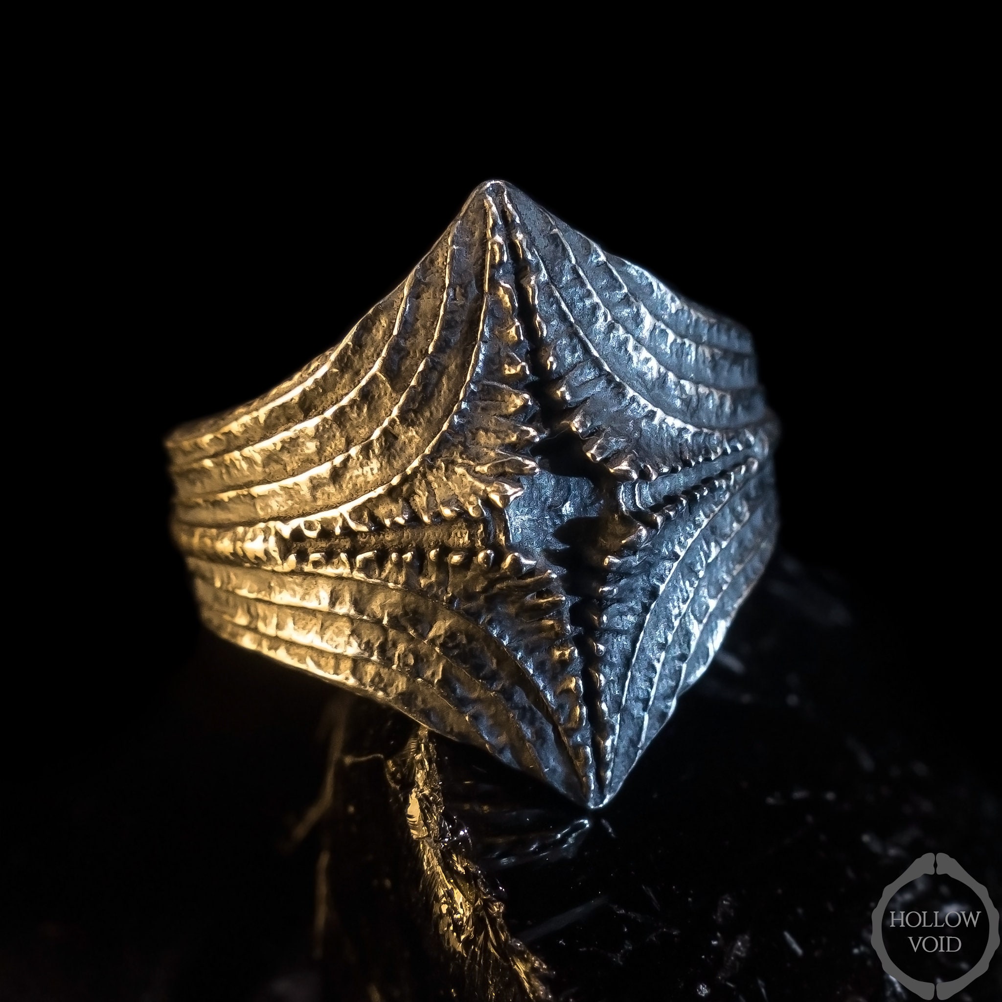 Silver Ancient Lords Ring Dark Fantasy Relic Series - Etsy