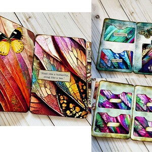 Butterfly, Folders, Junk Journal, Digital, Download, Printable ...