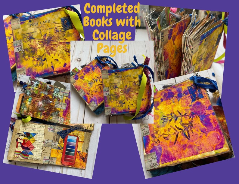 Collage Pages, Digital, Download, Printable, Junk Journal, Ephemera ...