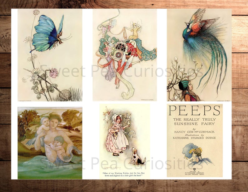 Junk Journal Kit Collage Paper Junk Journal Mixed Media | Etsy