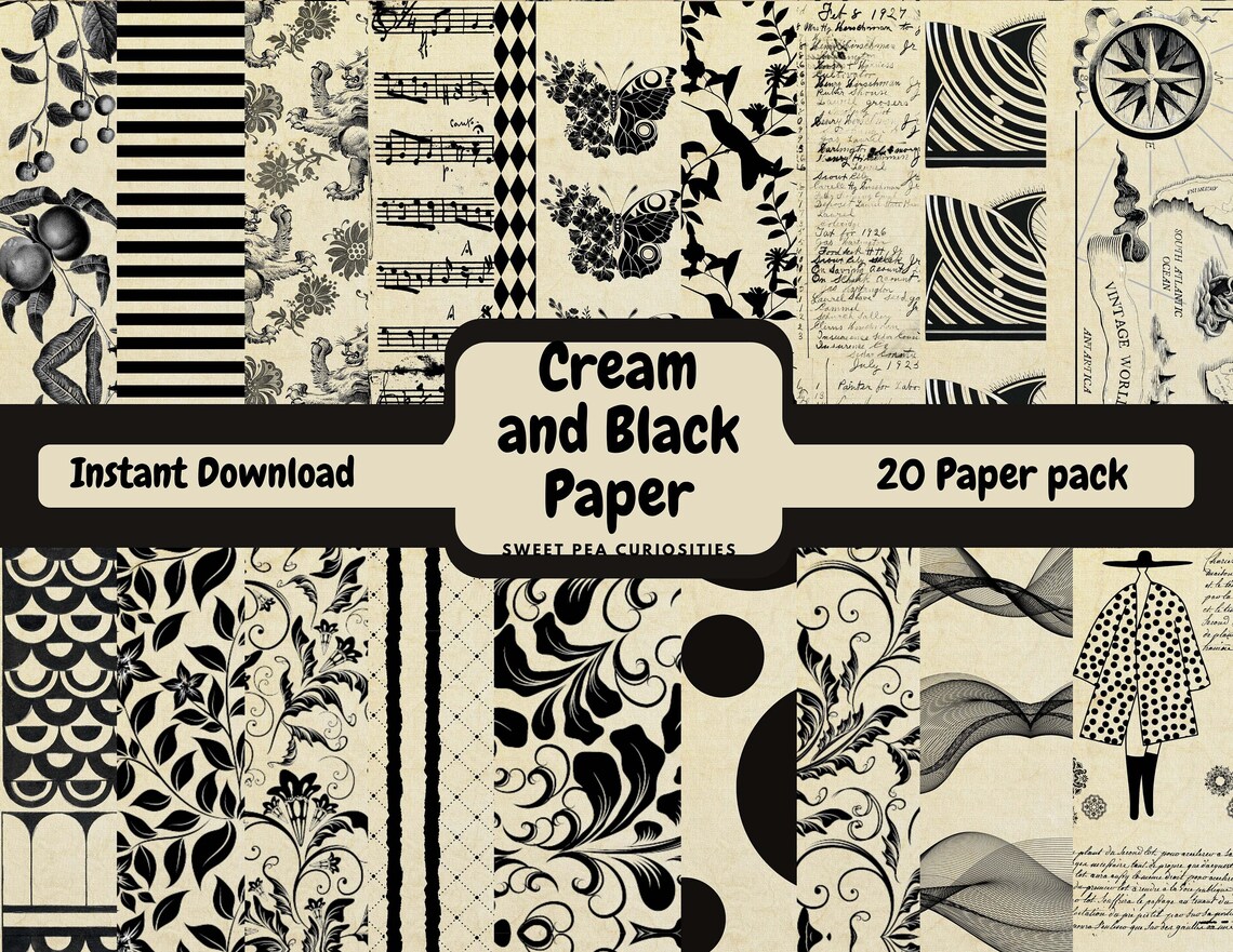 Paper Digital Download Printable Scrapbook Junk Journal - Etsy