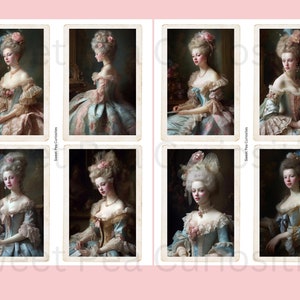 Rococo, Printable, Download, Digital, Junk Journal, Supplies, Shabby ...