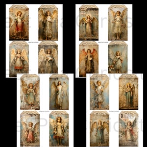 Heavenly Angel ,tags, Paper, Pockets, Grunge, Kit, Digital, Download ...