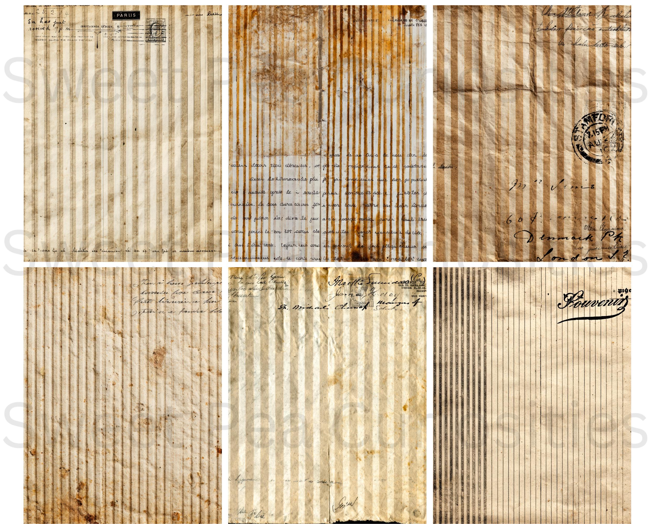 Junk Journal, Digital, Download, Printable, Junk Journal Kit, Collage ...