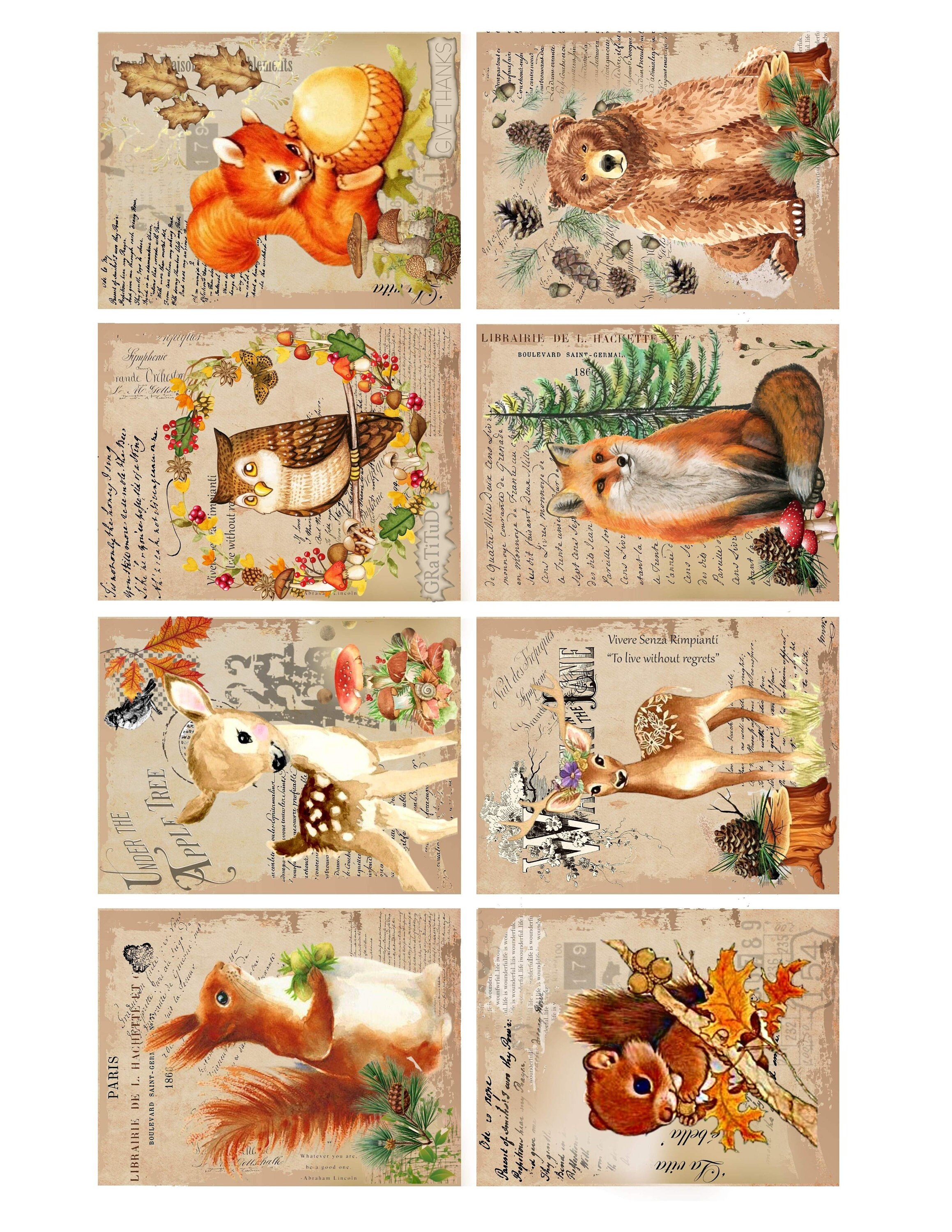 Junk Journal Kit Collage Paper Junk Journal Mixed Media | Etsy