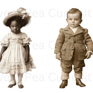 Vintage Kids, PNG, Clipart, Paper, Digital, Download, Printable, Junk ...