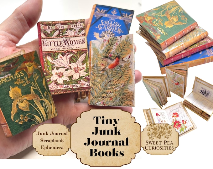 Mini Book Set - Etsy