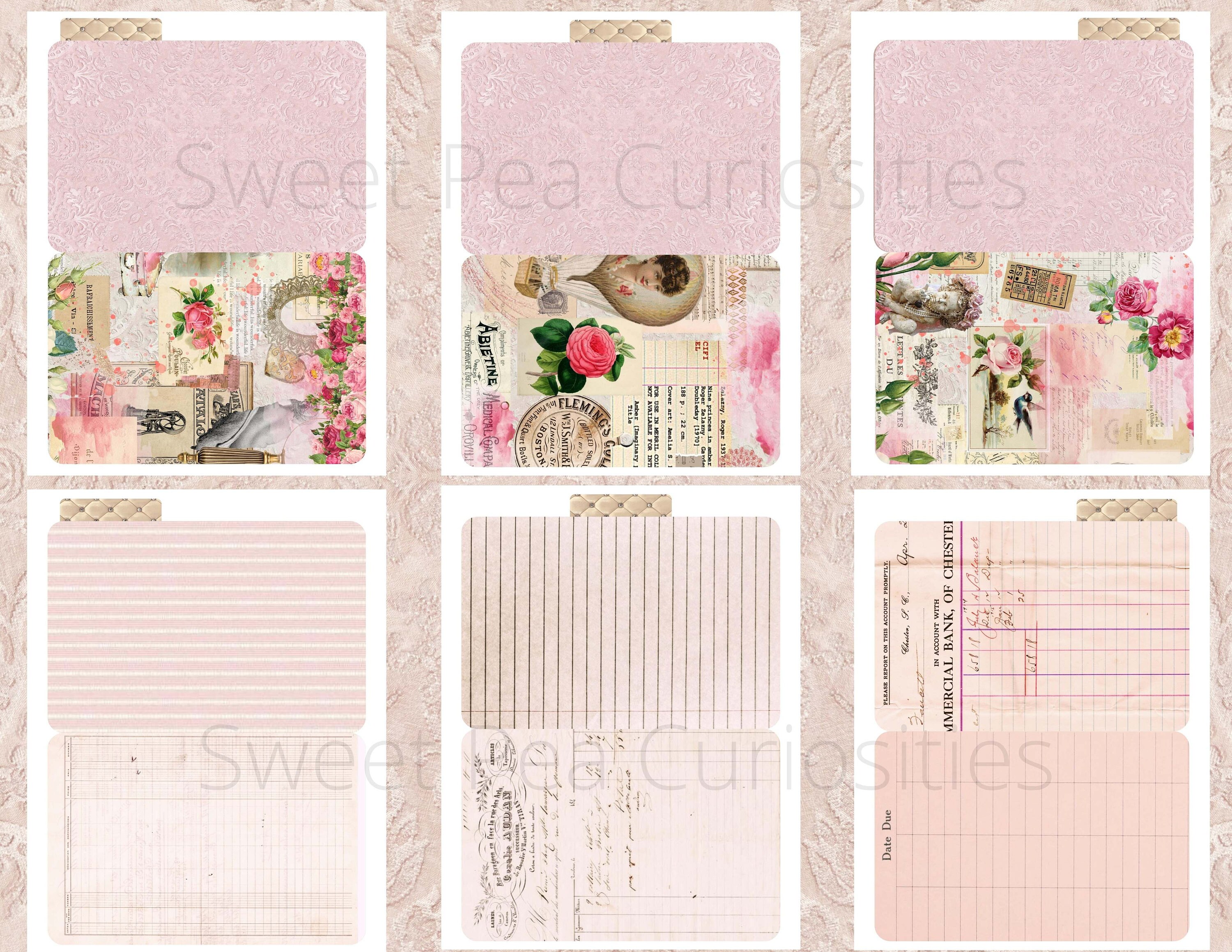 Vintage, Junk Journal Kit, Ephemera, Collage, Digital, Download ...