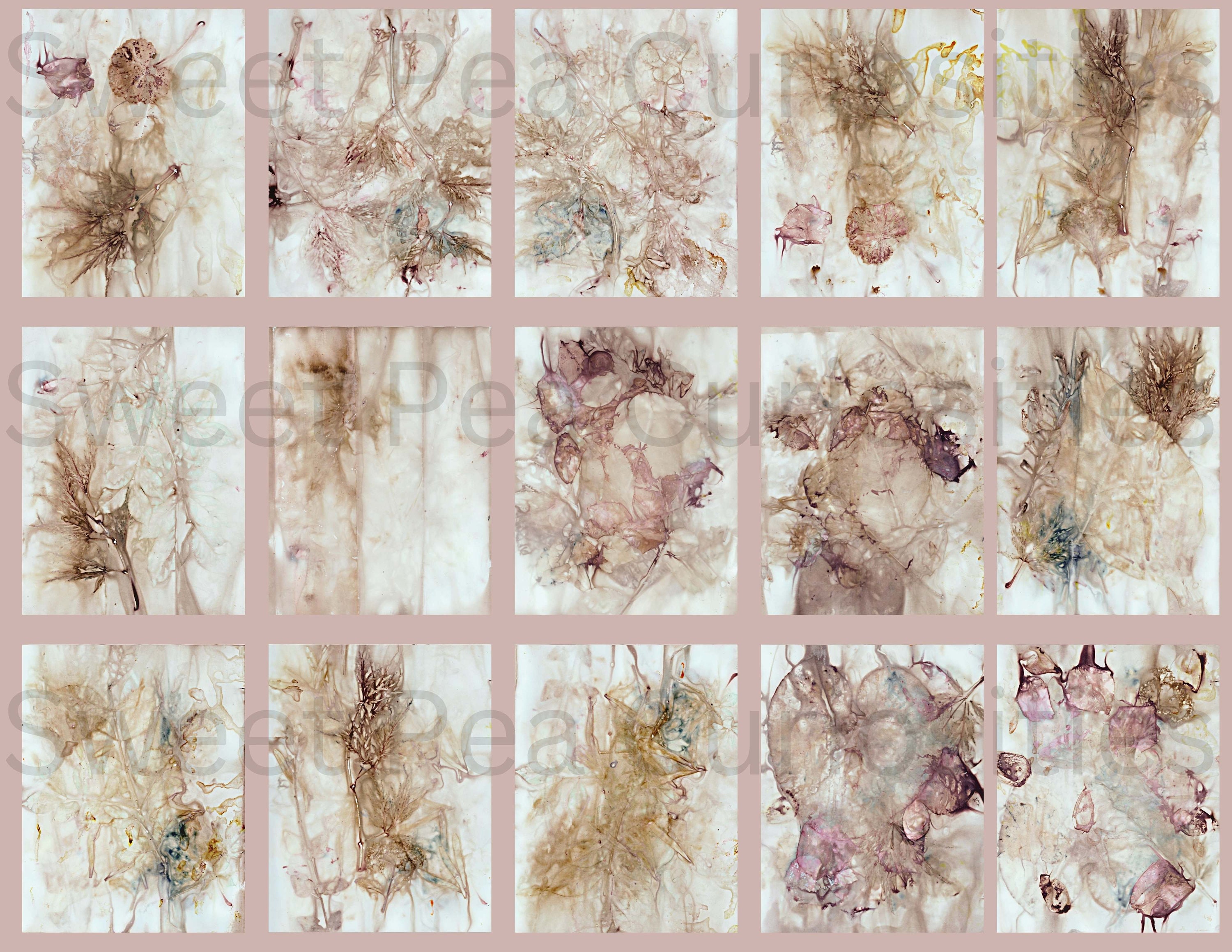 Pink Alchemy Papers Eco Digital Download Printable Junk - Etsy