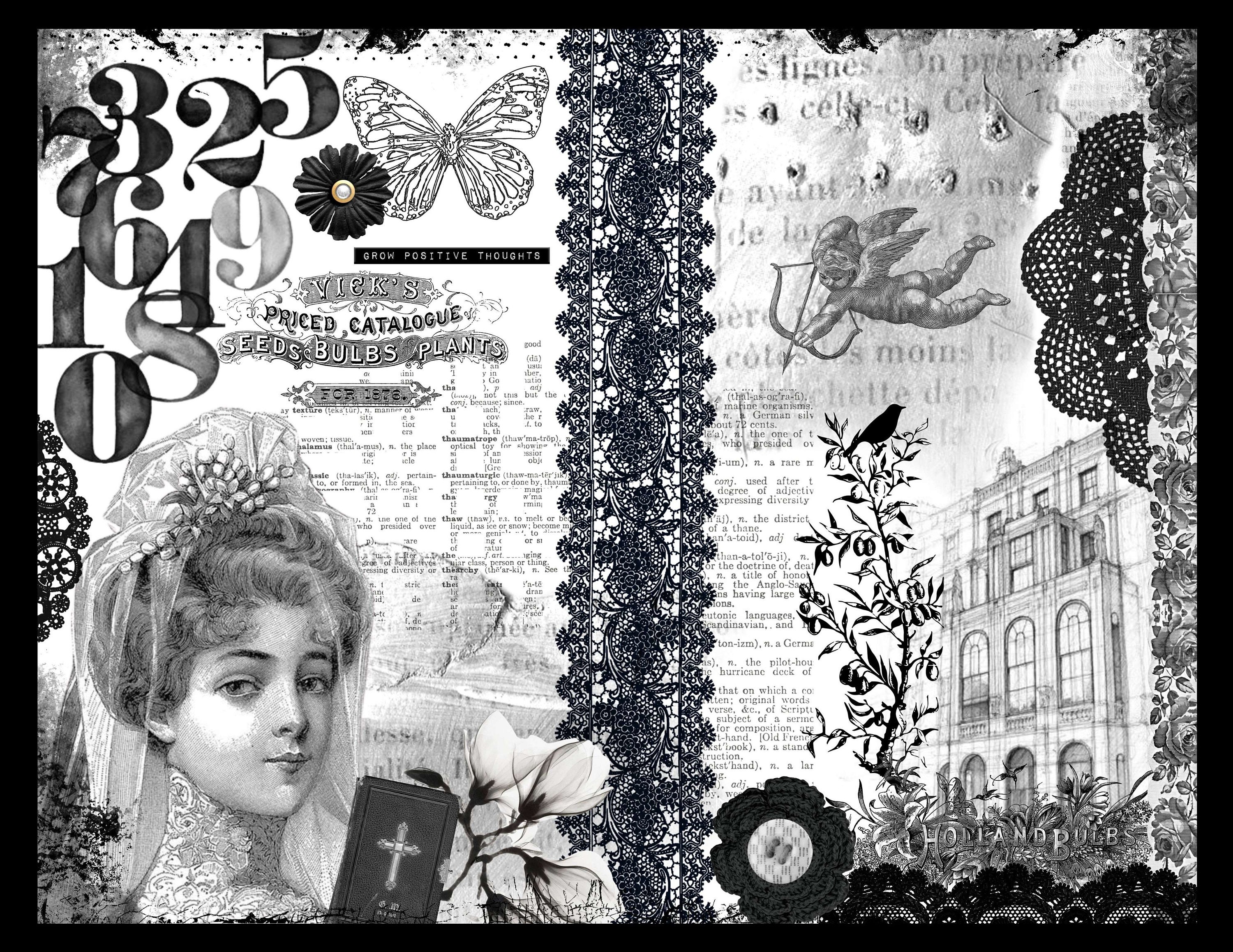 Junk Journal Collage Digital Download Printable Ephemera - Etsy