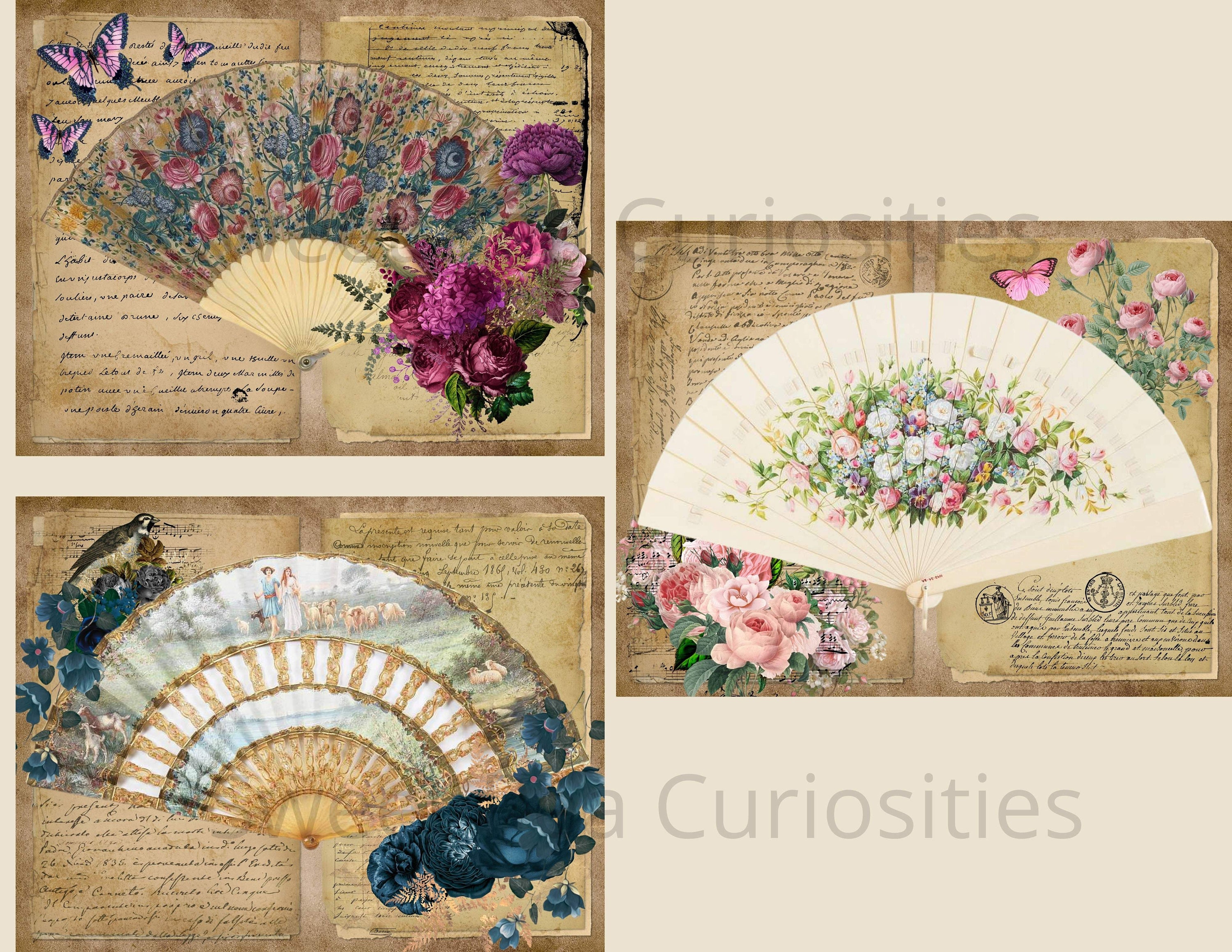 Vintage Paper Junk Journal Kit Pack Victorian Collage - Etsy