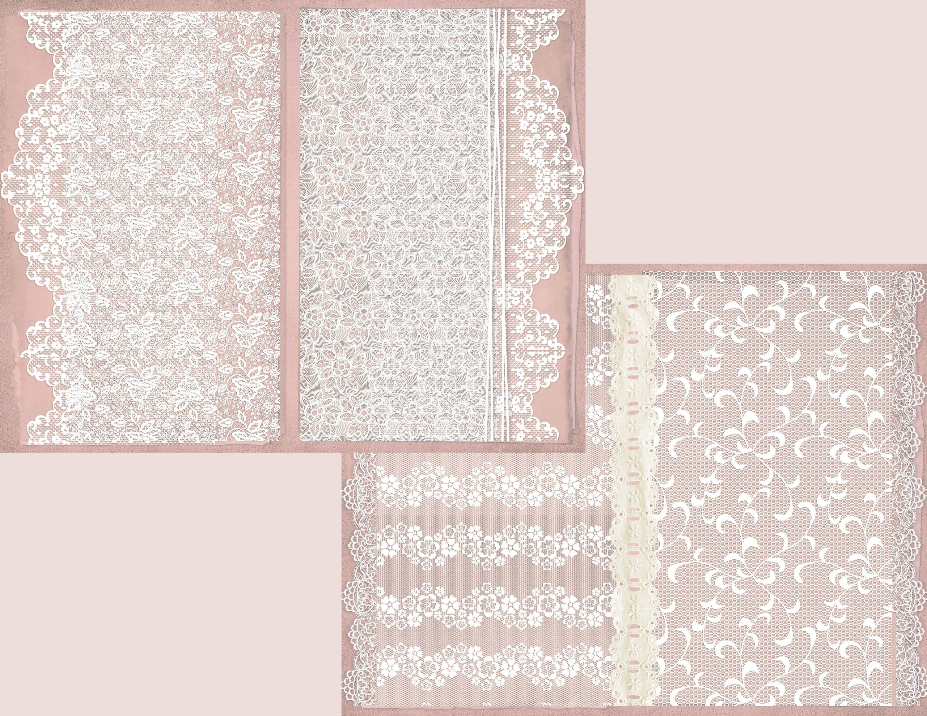 Pink Lace Printable Digital Download Junk Journal - Etsy