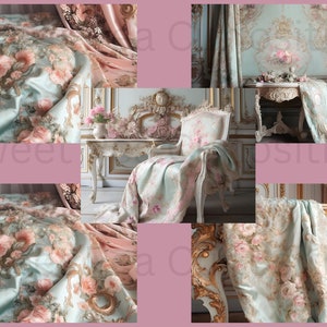 Rococo, Printable, Download, Digital, Junk Journal, Supplies, Shabby ...