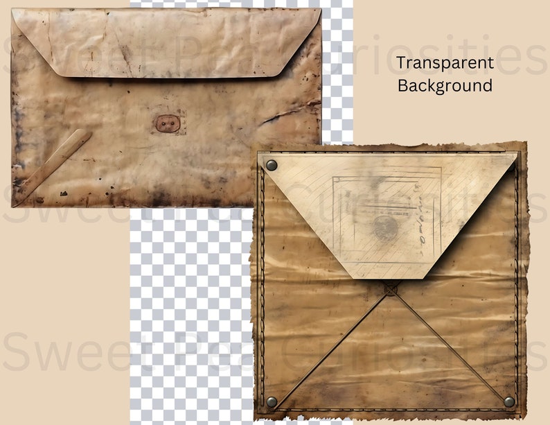 Junk Journal, Printable, Envelopes, Mixed Media, Download, Digital ...