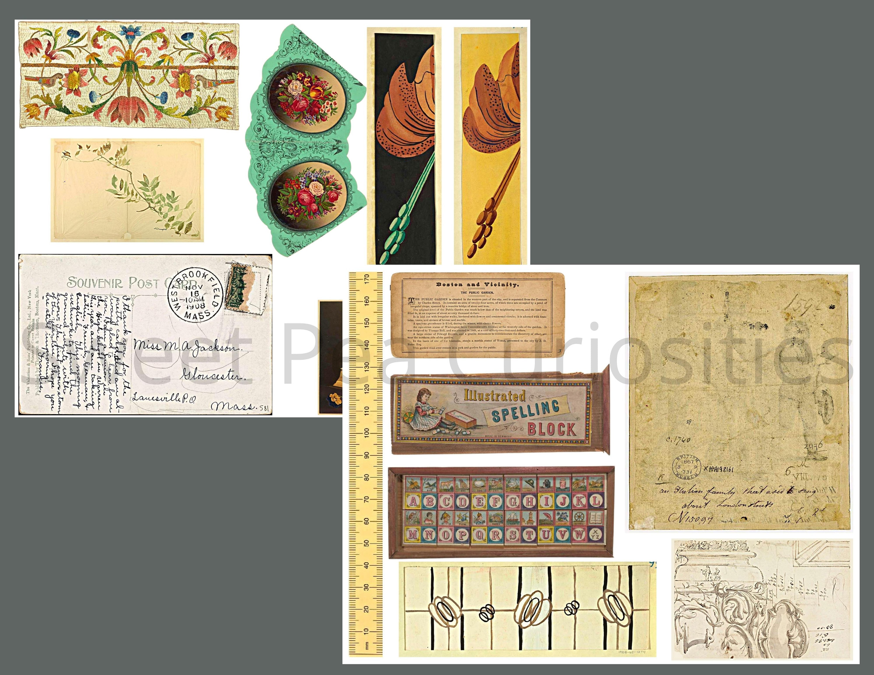 Ephemera Junk Journal Digital Download Printable Junk - Etsy