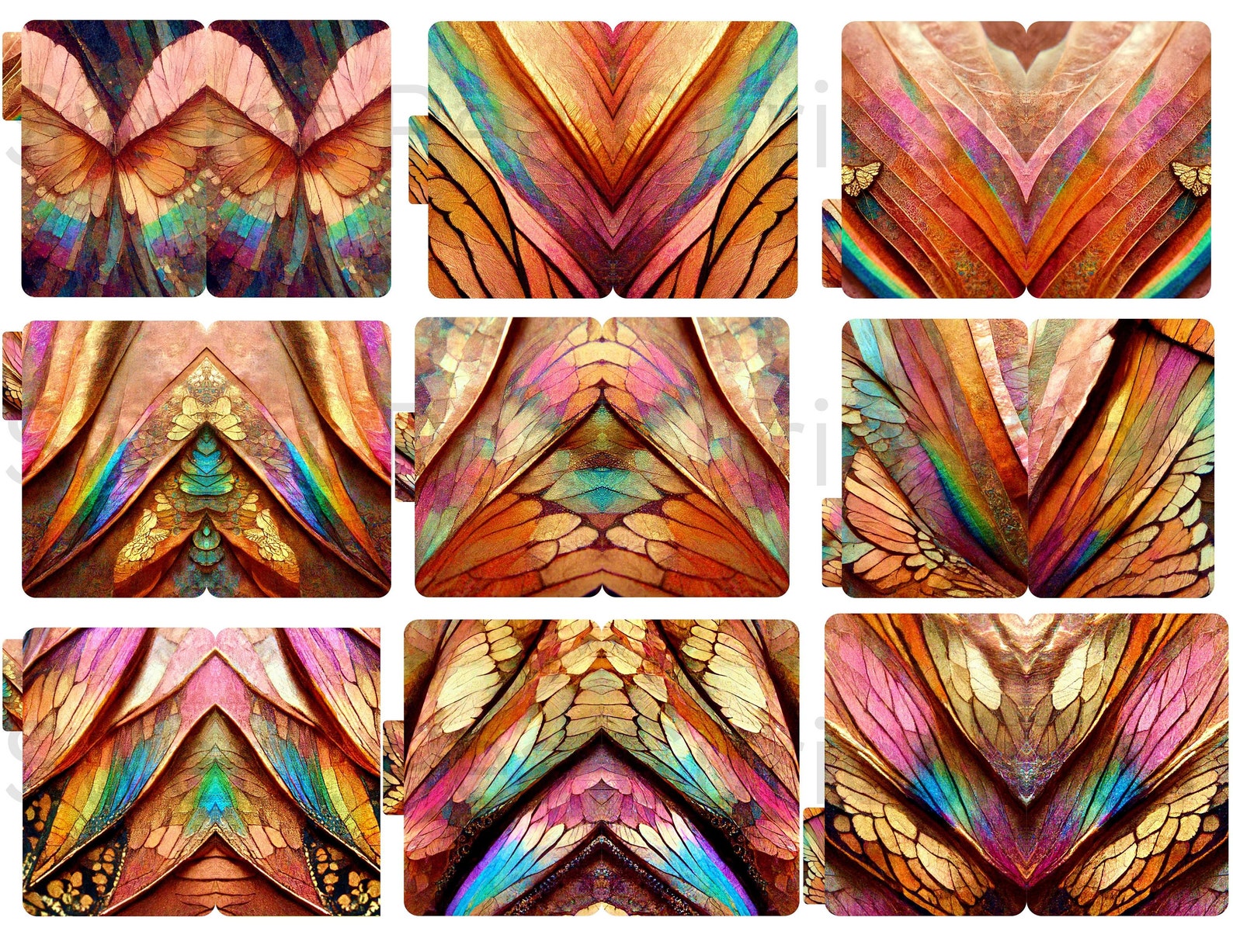 Butterfly, Folders, Junk Journal, Digital, Download, Printable ...