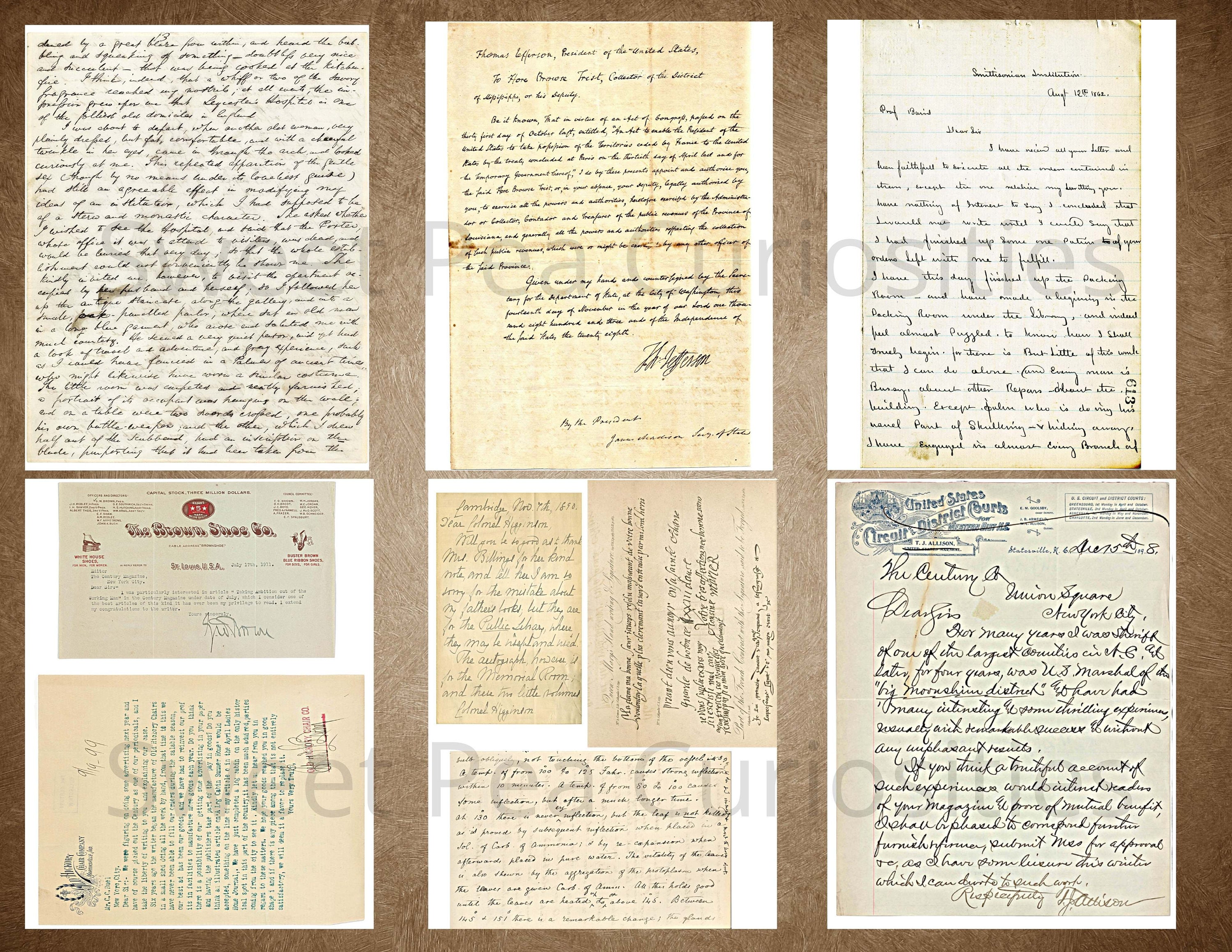 84 Vintage Letters Telegrams Junk Journal Ephemera Junk - Etsy
