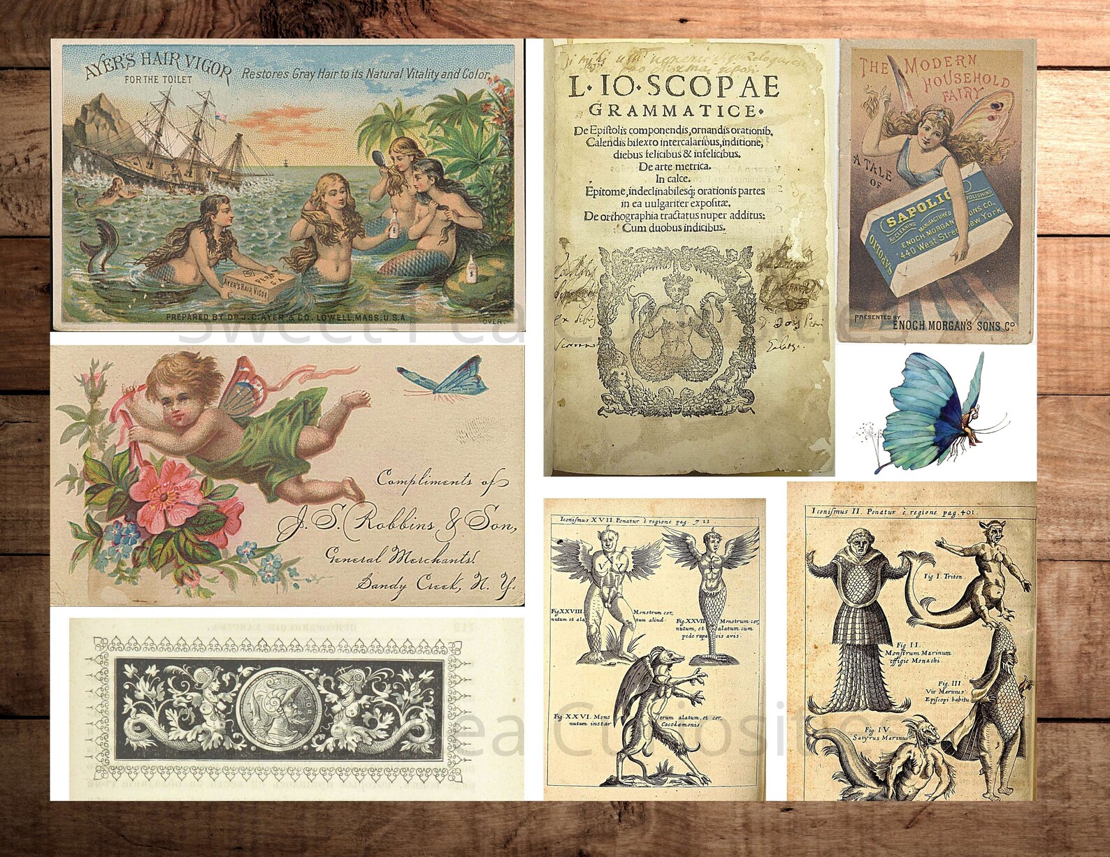 Junk Journal Kit Collage Paper Junk Journal Mixed Media | Etsy