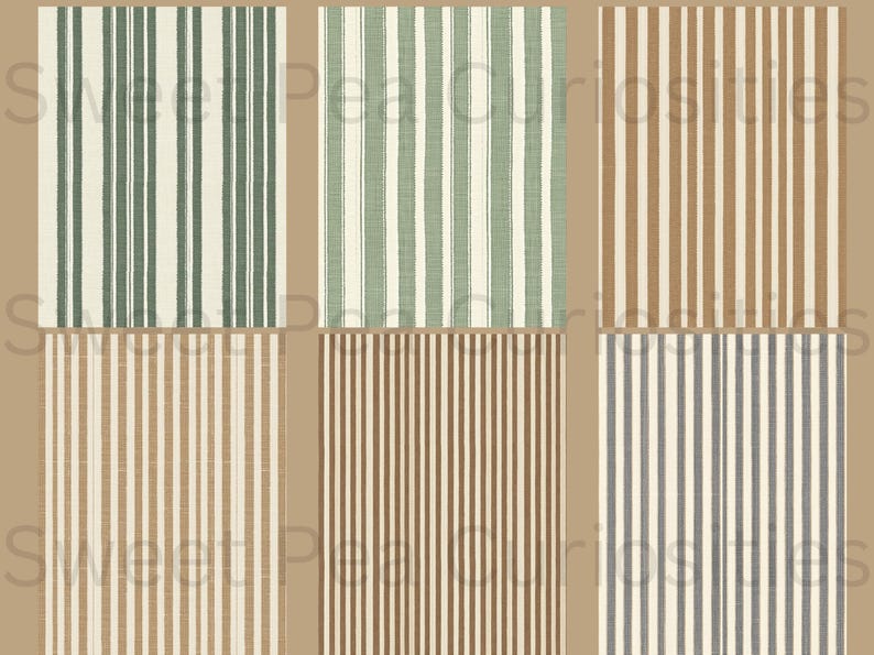 Ticking Material, Papers, Digital, Download, Printable, Junk Journal ...